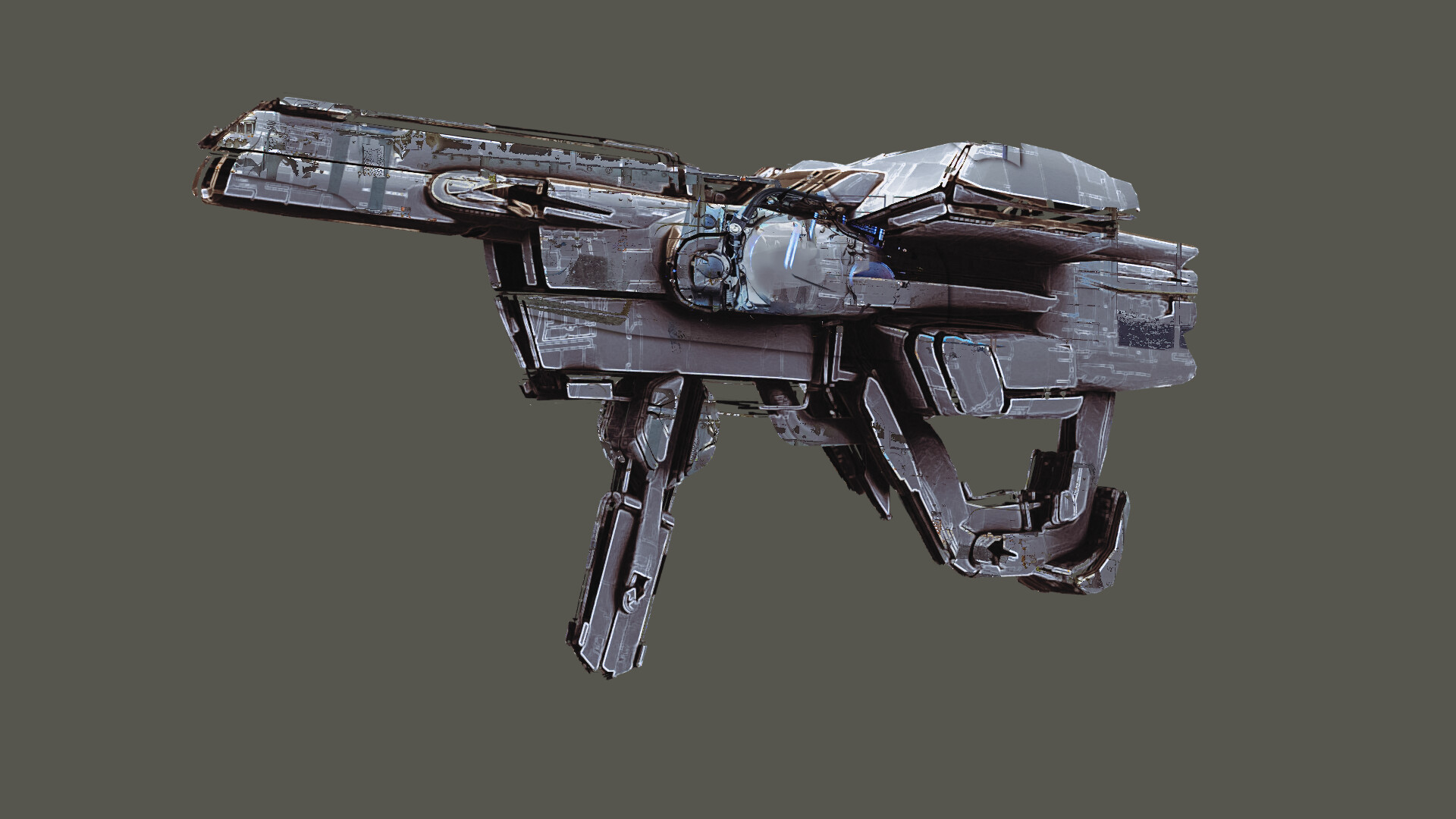 ArtStation - Scifi Weapon Design 02