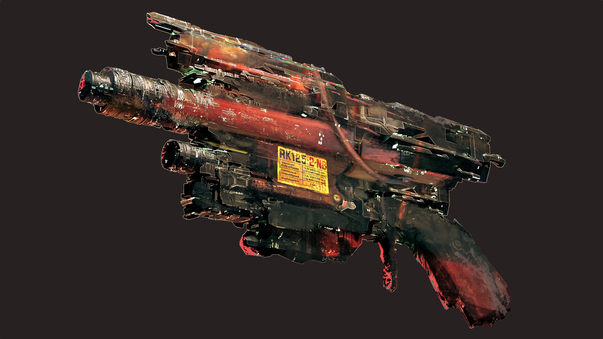 ArtStation - Scifi Weapon Design 03