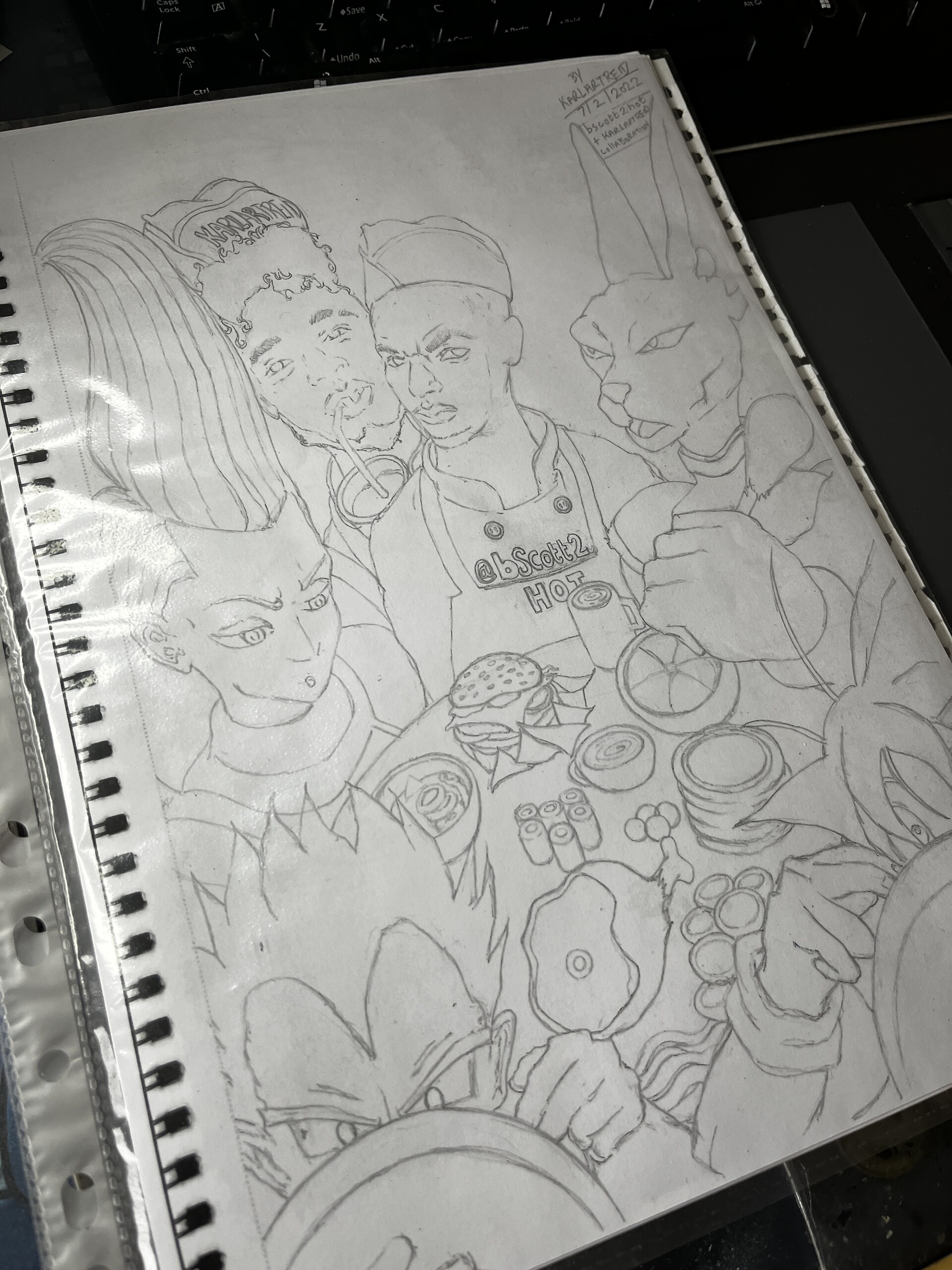 Karl Reid - Sketches & Doodles by Karl Reid