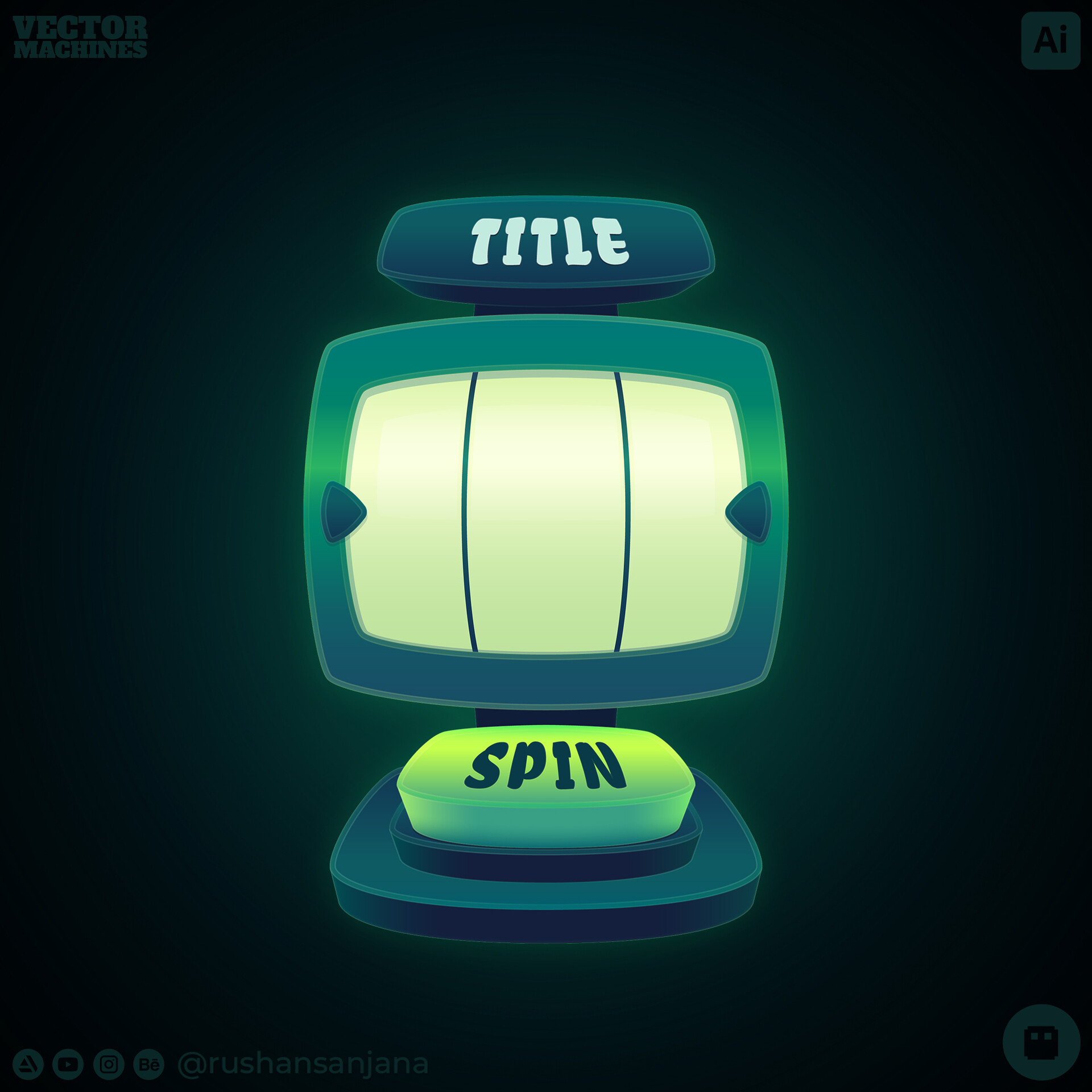 ArtStation - Vector arcade slot machines