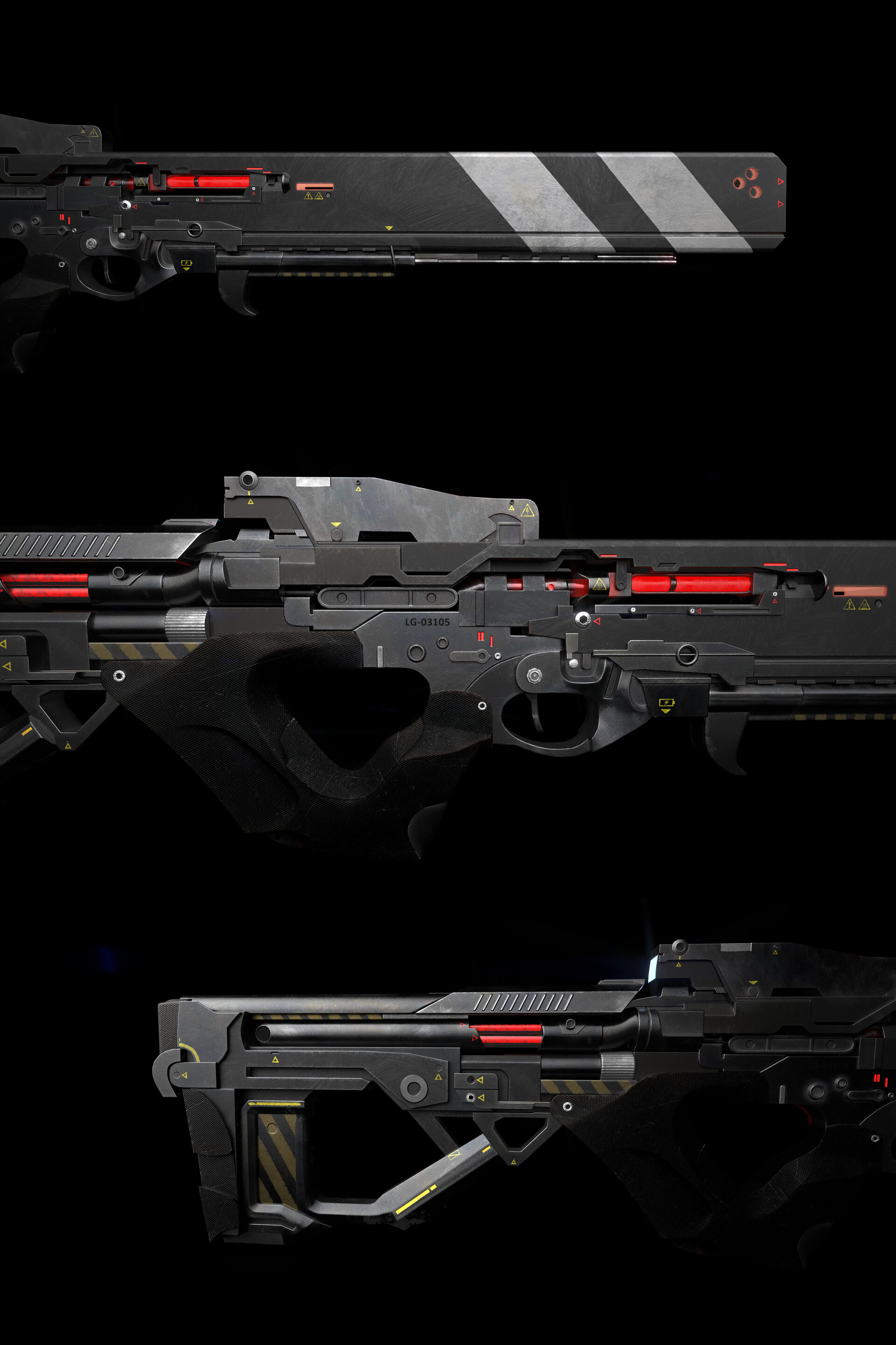 ArtStation - Battle Rifle (art reproduction)