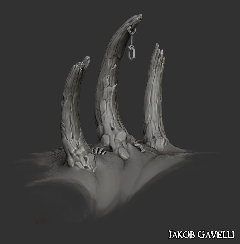 ArtStation - Darksiders Bones!
