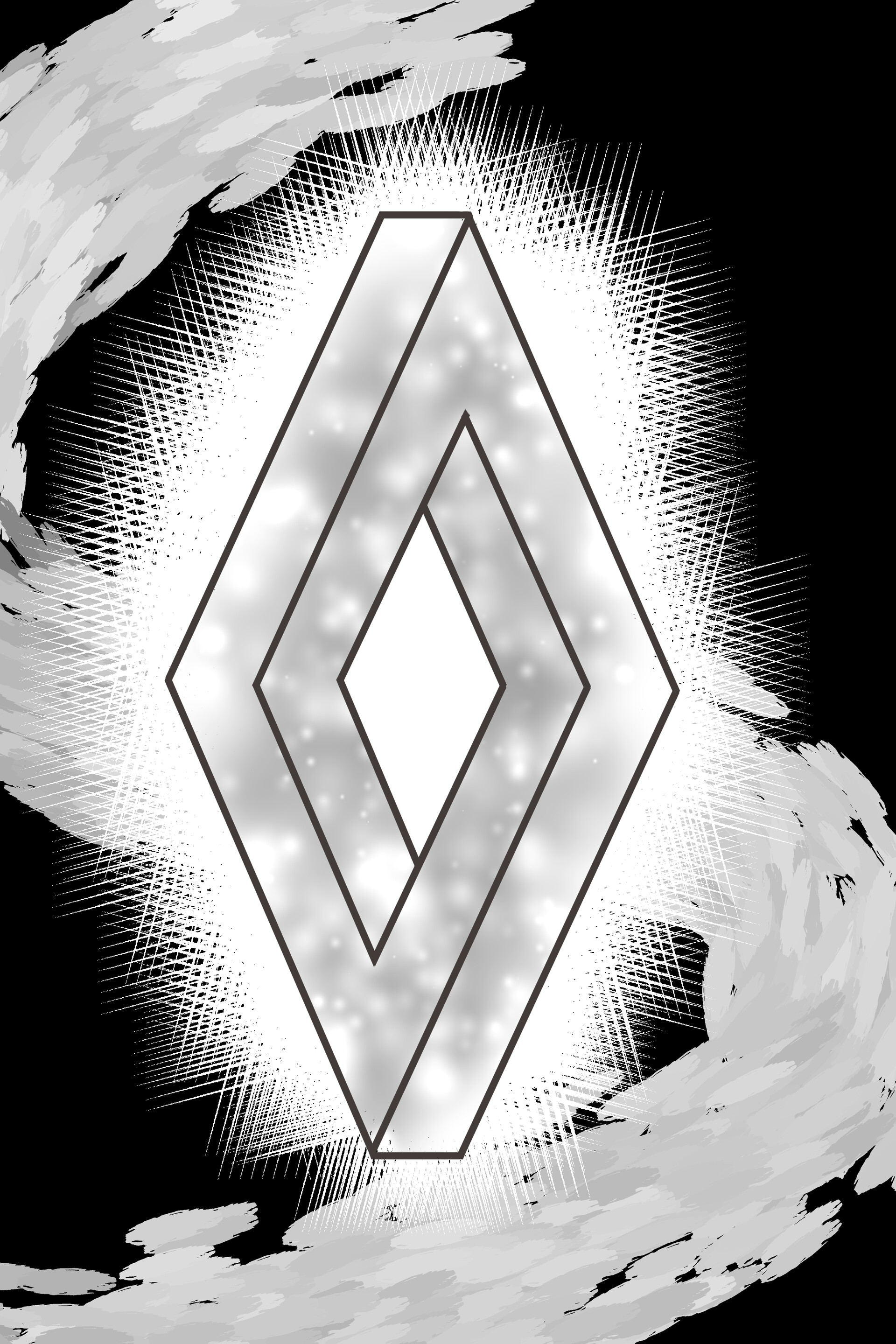 how to draw the impossible diamond