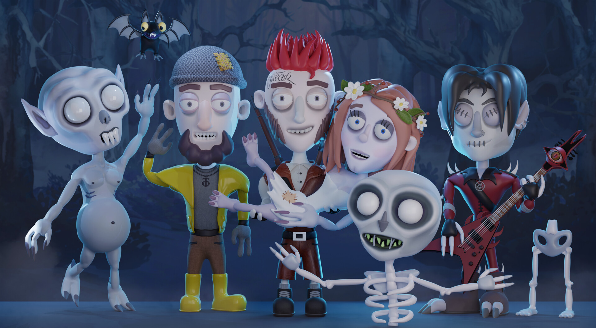 ArtStation - My cartoon characters