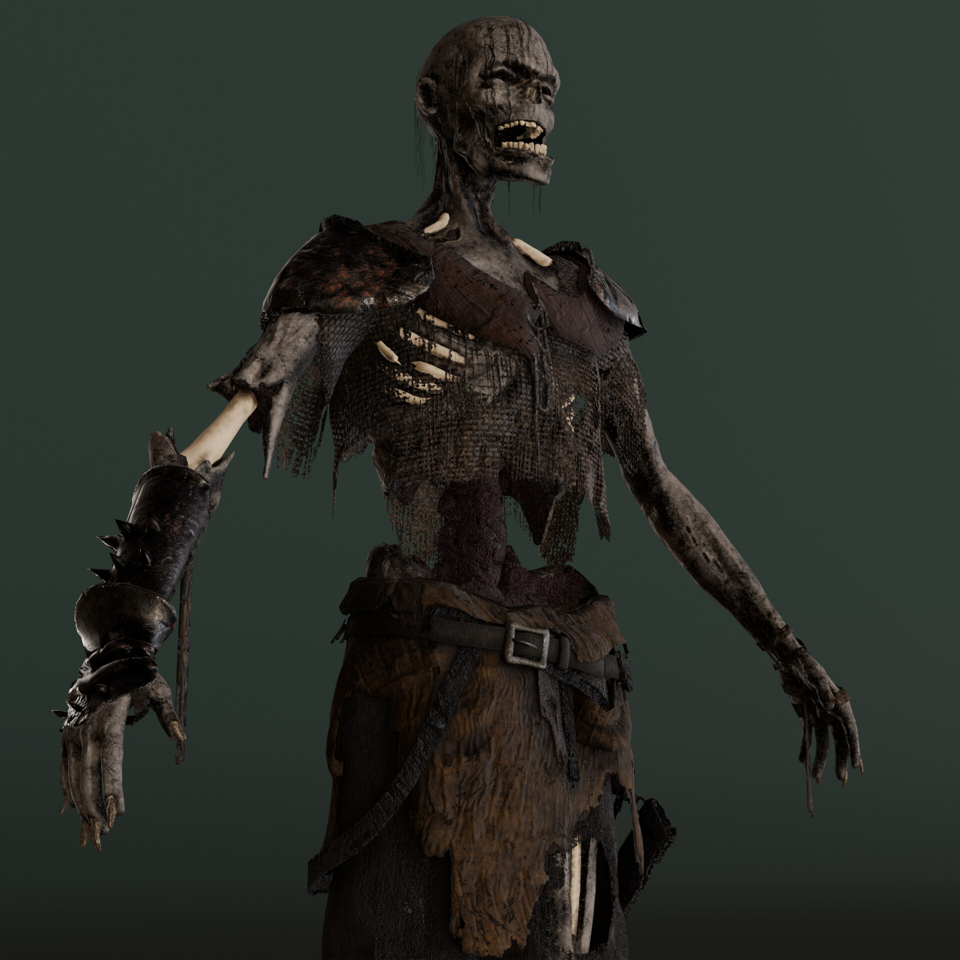 ArtStation - The Draugr - Game Character