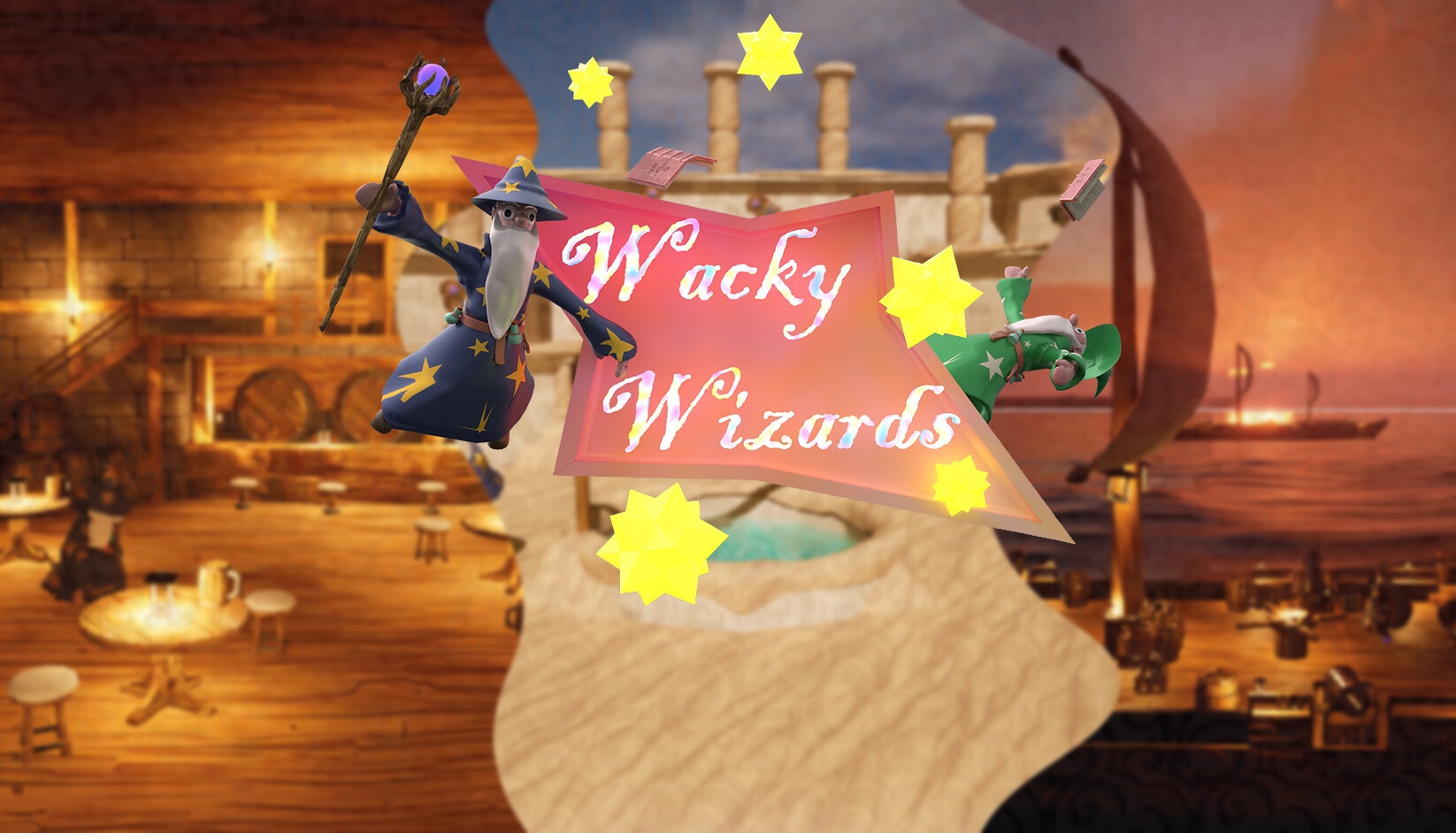 ArtStation - Wacky Wizards! - Group Project