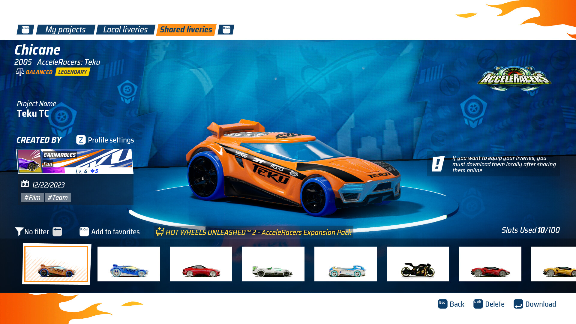 hot wheels chicane acceleracers
