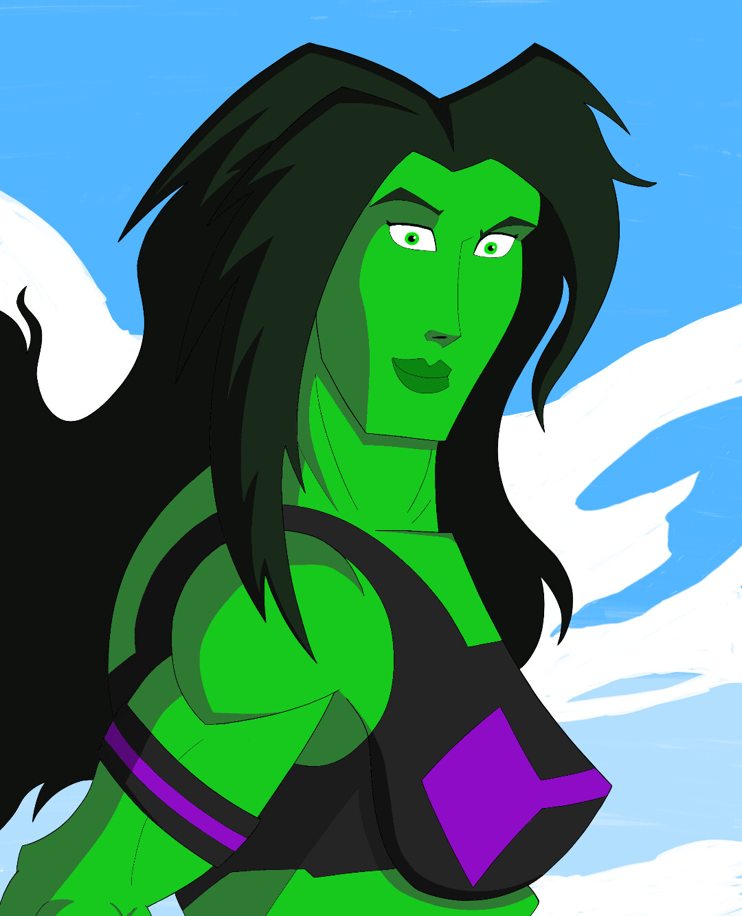 ArtStation - Marvel Animated Universe She-Hulk