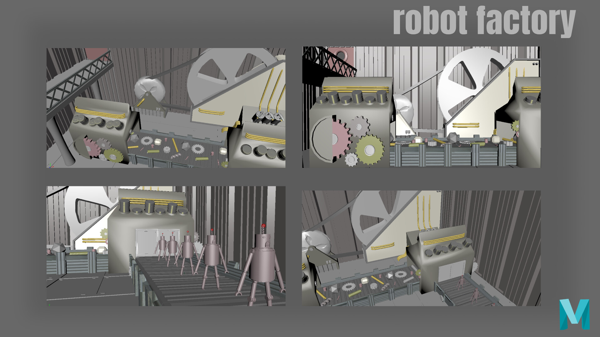 ArtStation - Robot Factory