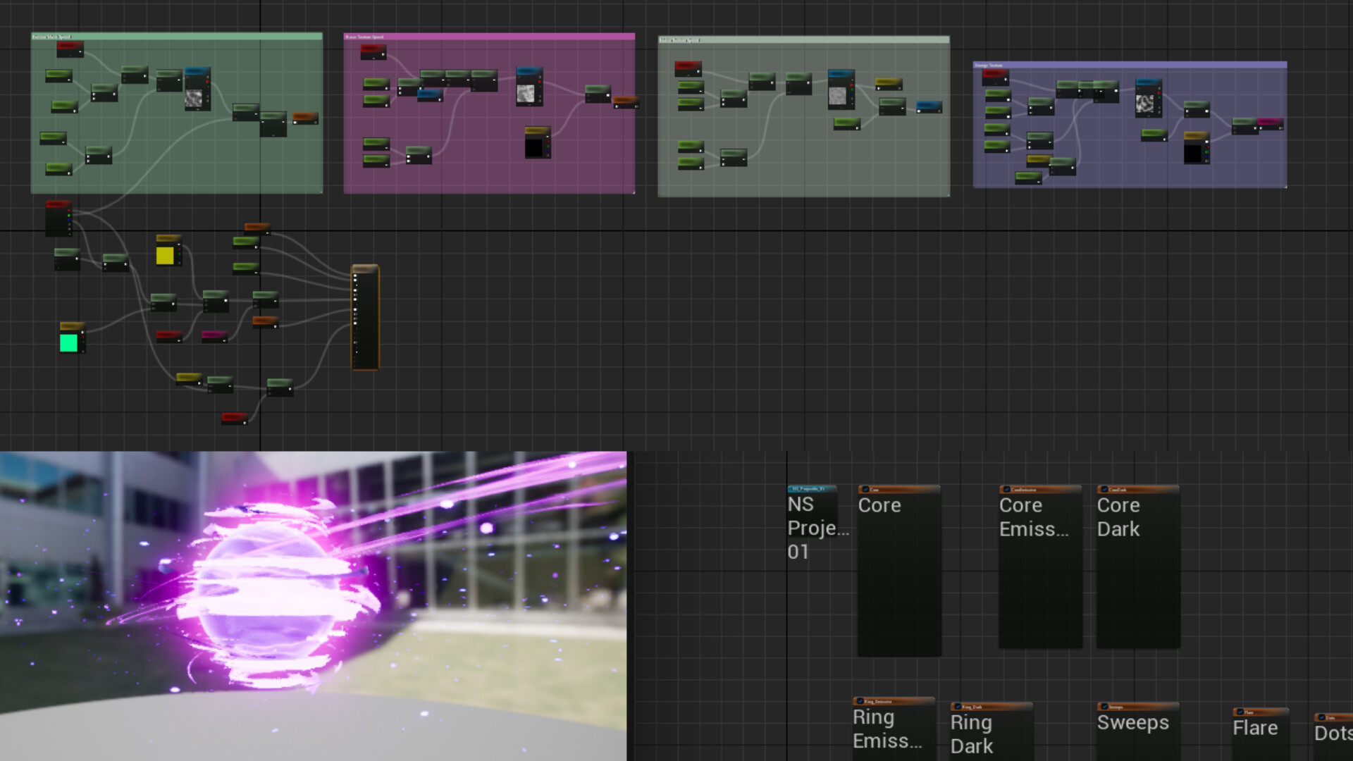 Maxim Lenchik - Niagara Realtime VFX Project
