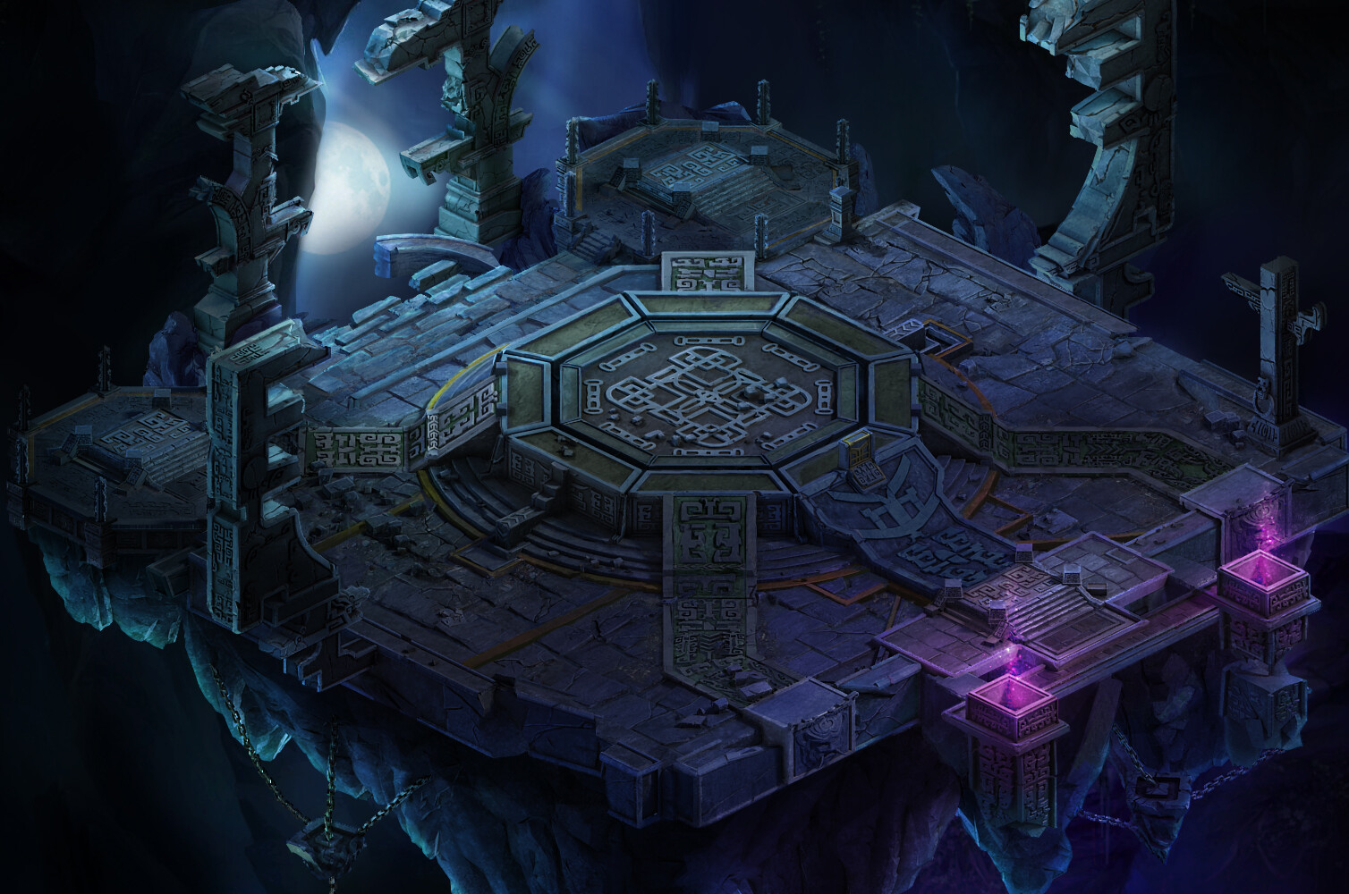 ArtStation - Square life and death altar