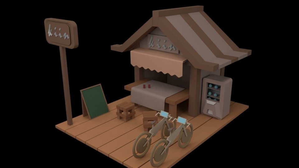 ArtStation - Small Restaurant!