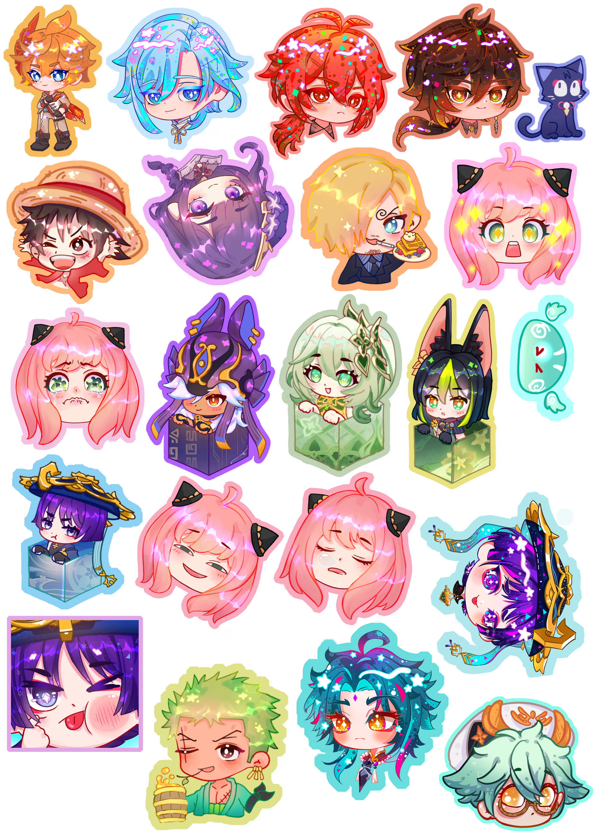 ArtStation - chibi fanarts!