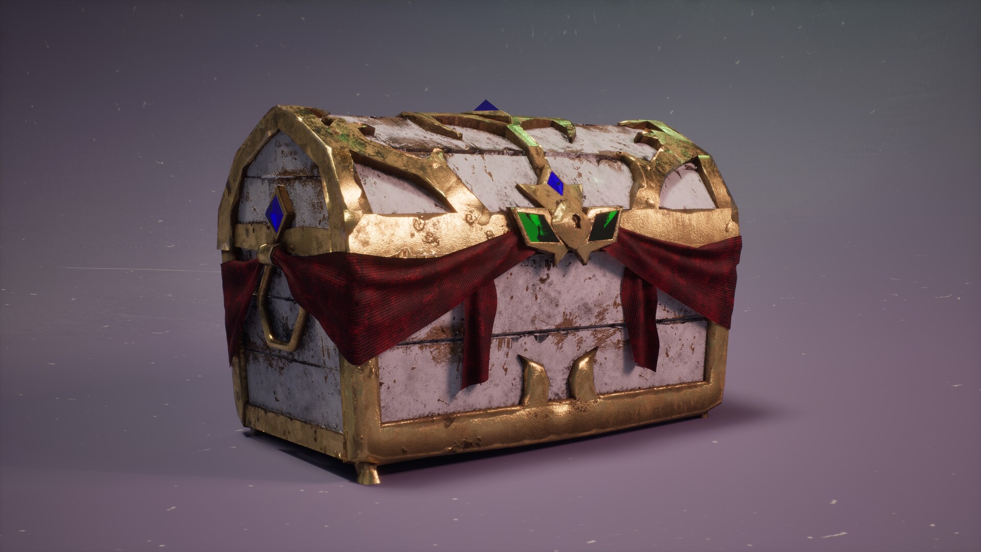 ArtStation - Realistic Chest of Fortune