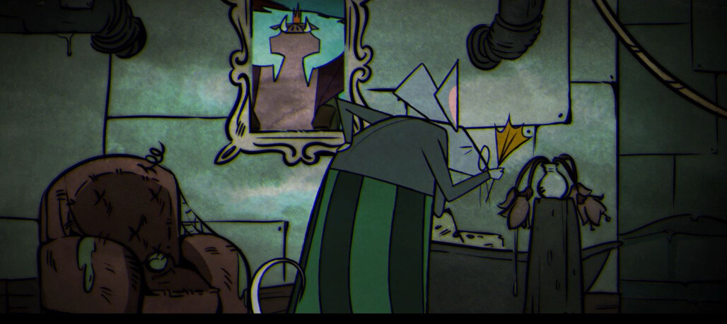 ArtStation - “Gaps” Short Animated (2021) Frames