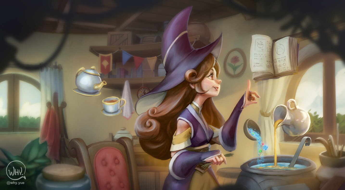 ArtStation - Potion Brewing