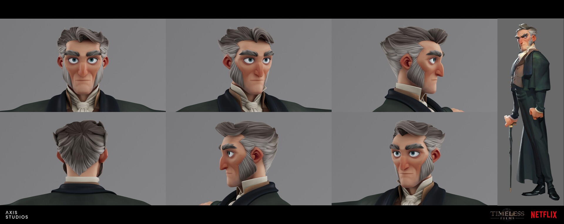 Axis Studios - Scrooge: A Christmas Carol- Characters
