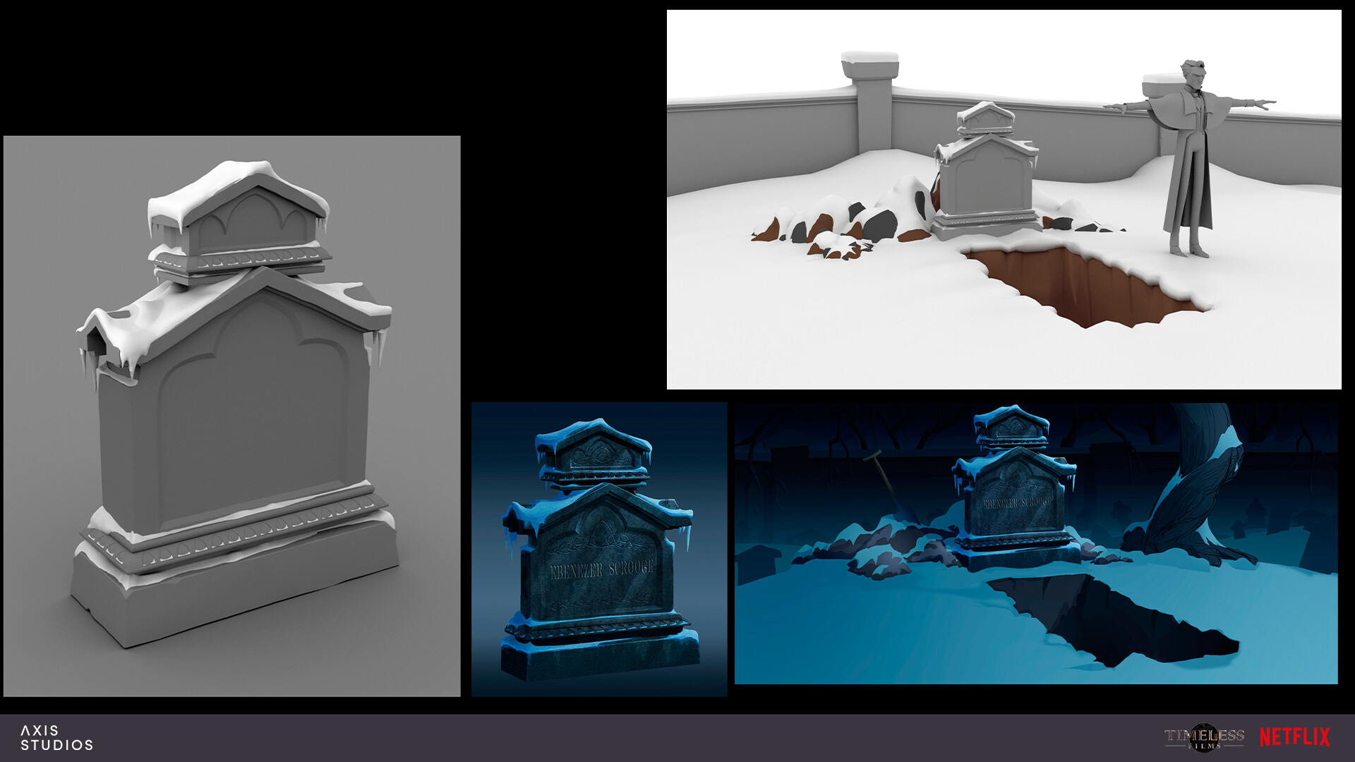 Axis Studios - Scrooge: A Christmas Carol- Environments