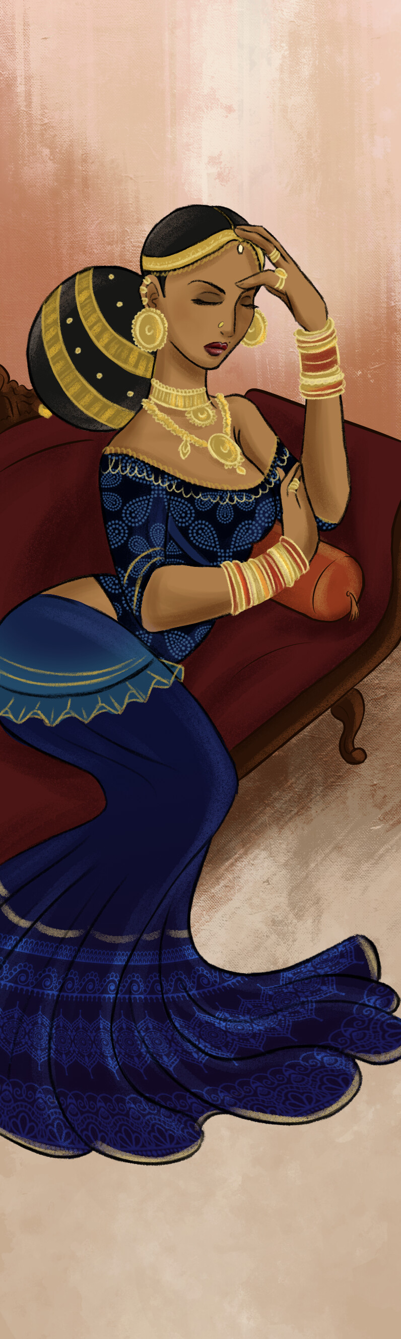 ArtStation - Kaikeyi - Sanatana Dharma (Webcomic)