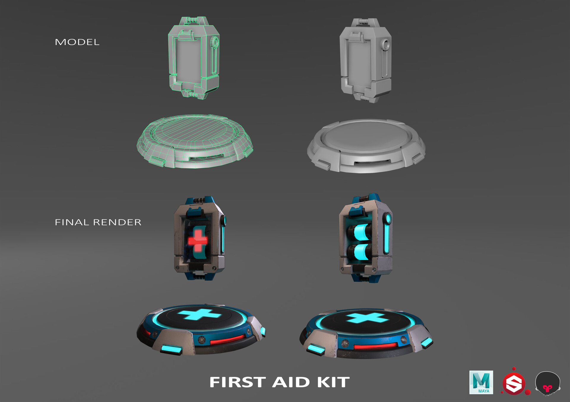 ArtStation - First Aid Kit
