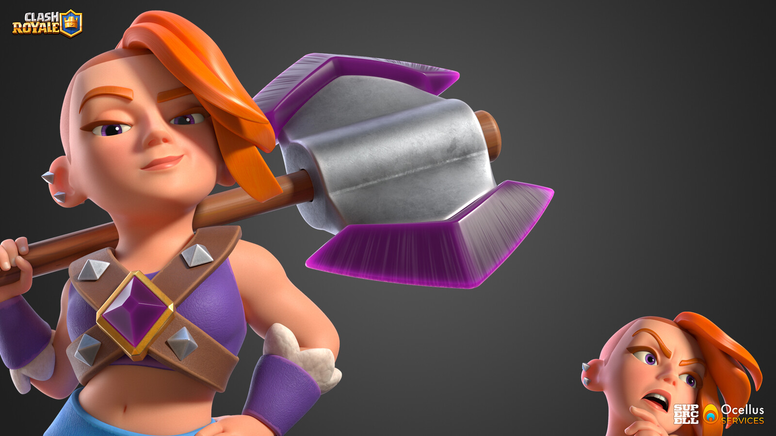 Ocellus - SERVICES - Clash Royale - Valkyrie Evolution