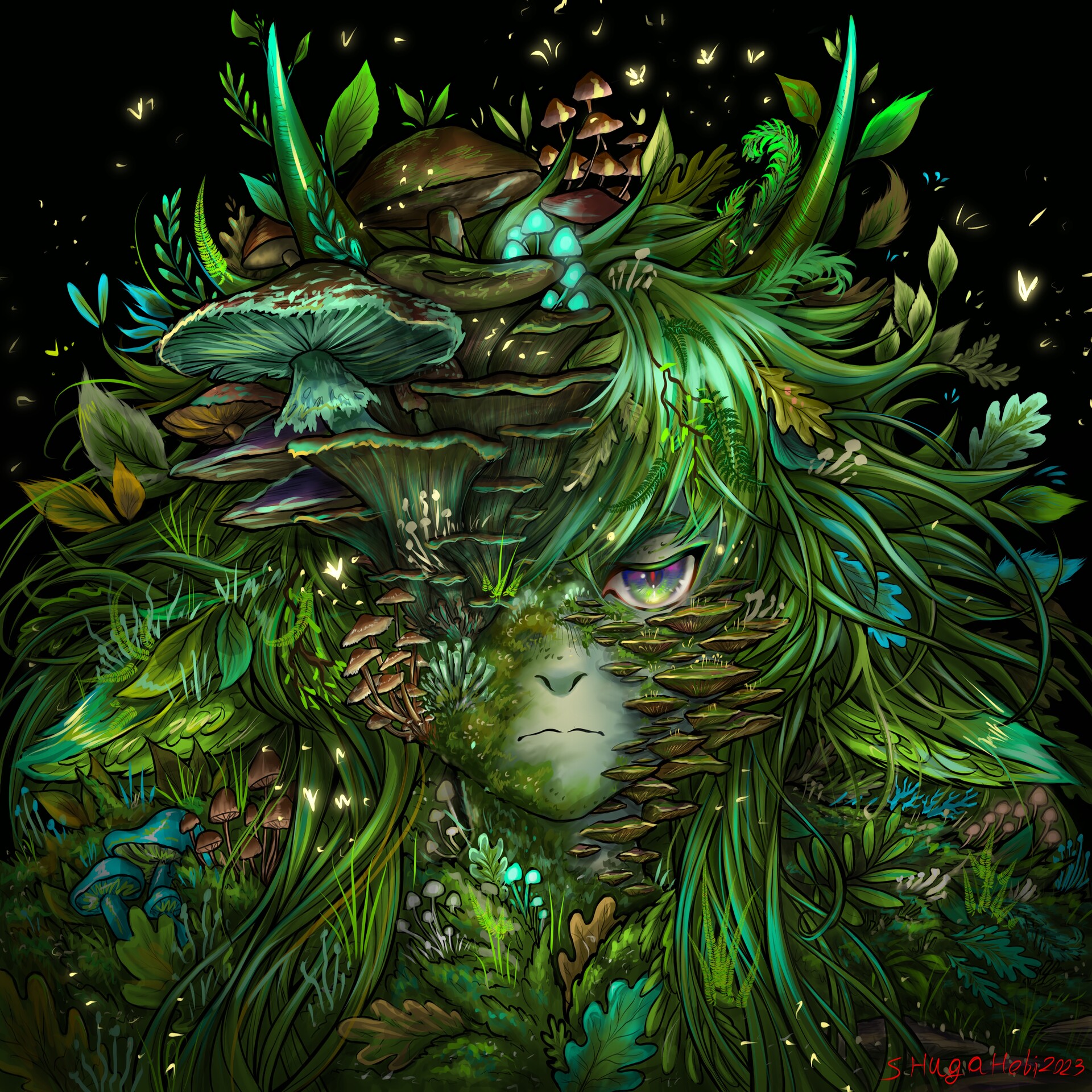 ArtStation - Forest god