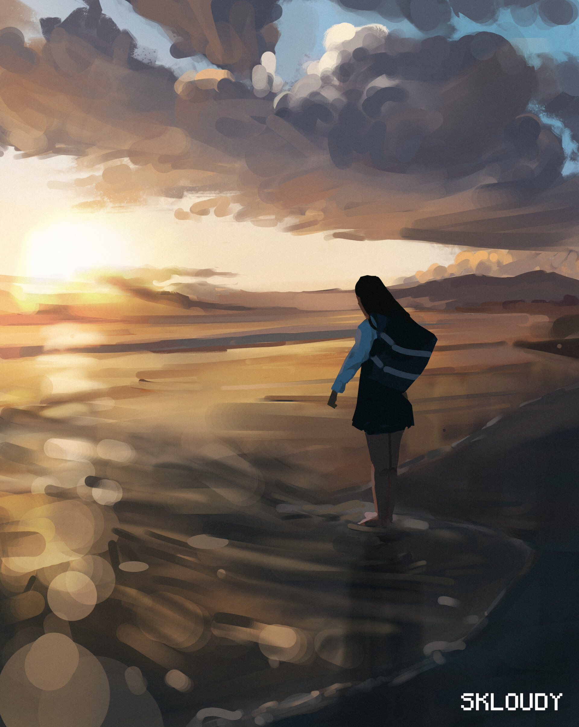 ArtStation - First drawing for 2024