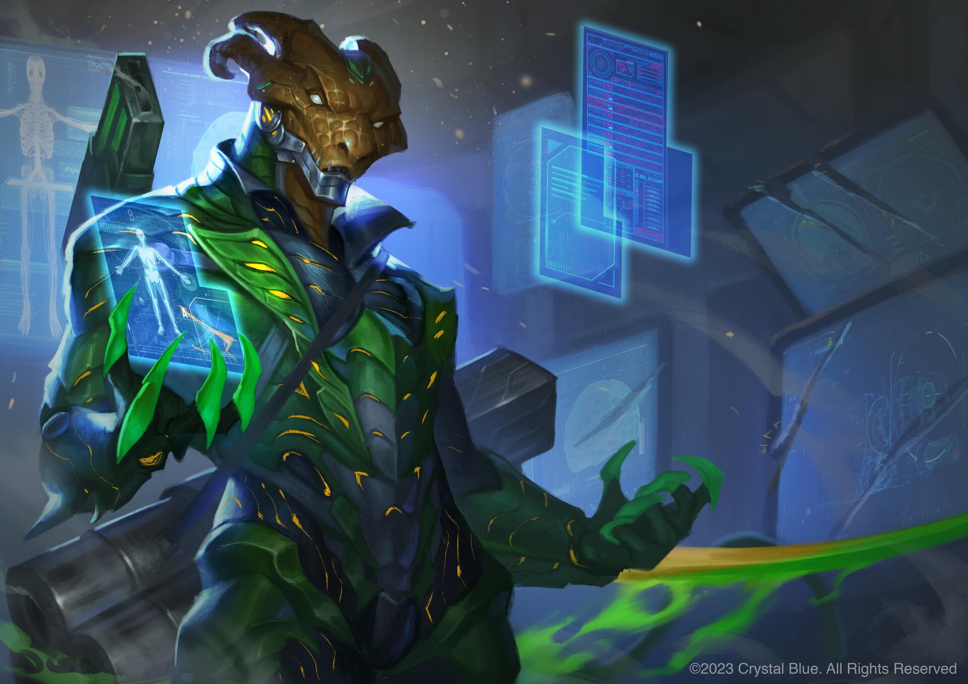 ArtStation - Shattered the Cyborg Kobold