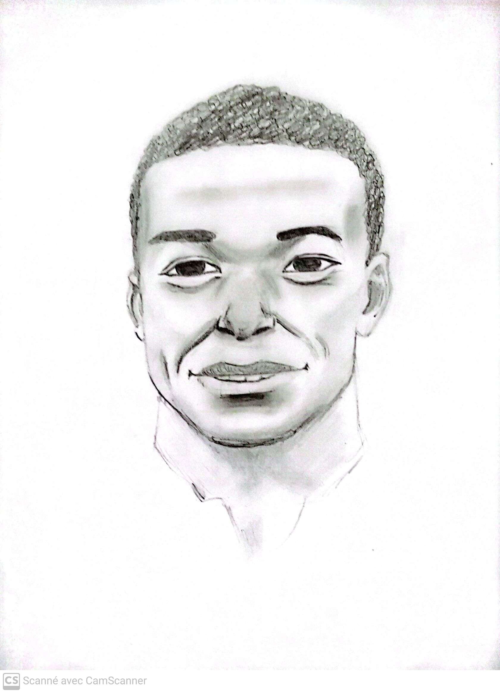 ArtStation - Kylian Mbappé portrait