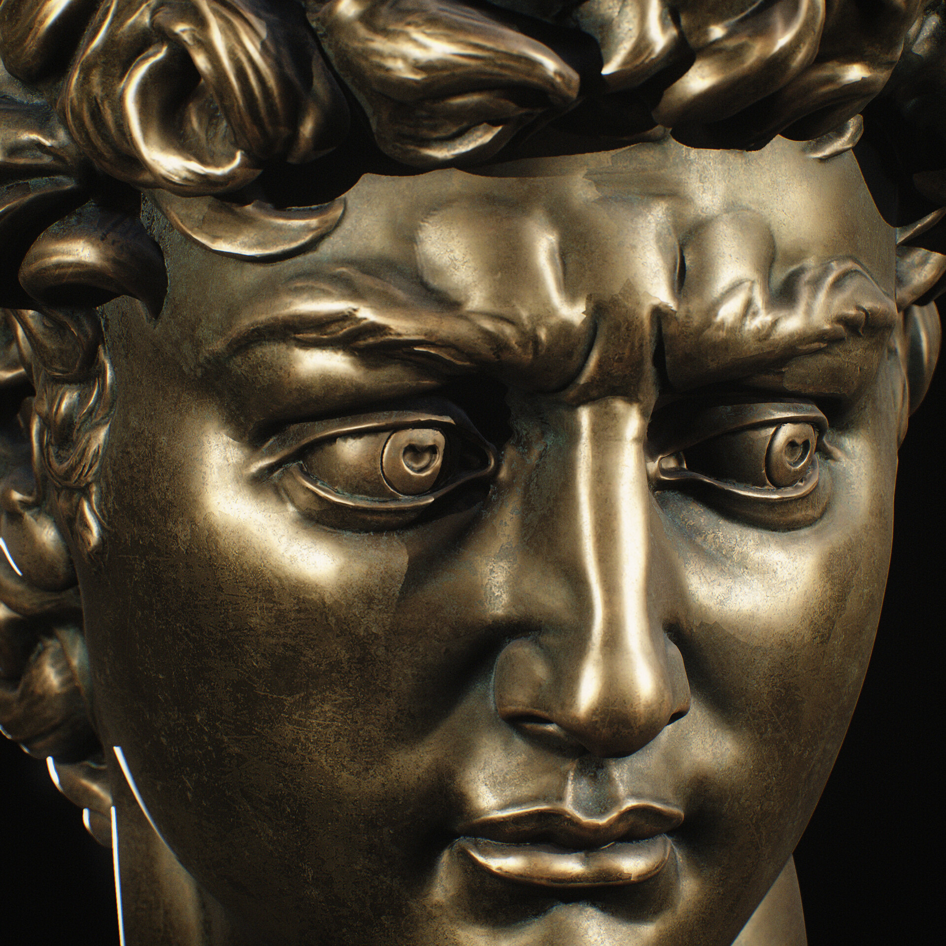 ArtStation - David (Michelangelo) bust