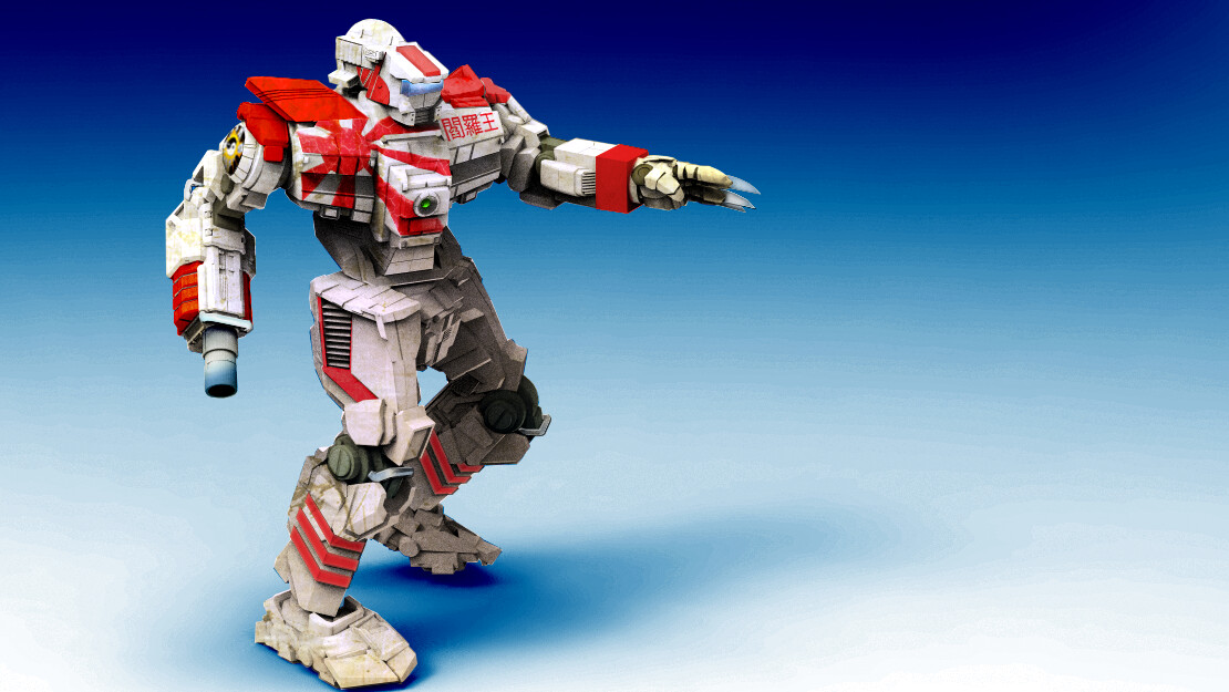 Brian O'Connor - BattleTech 3D models rendered and colorized