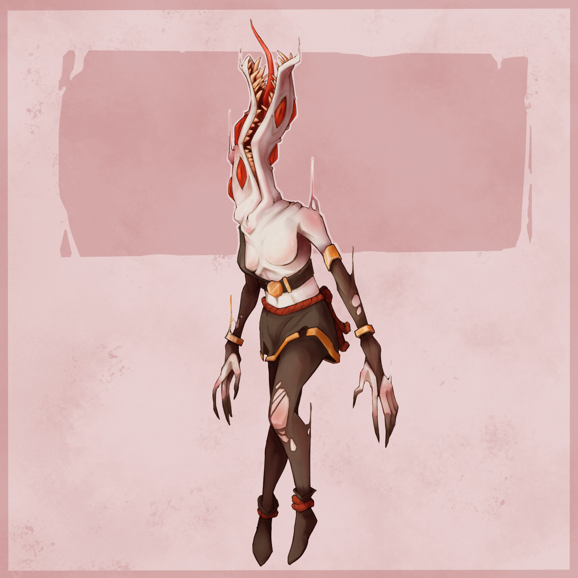 Maya Santayana - Long-faced demon