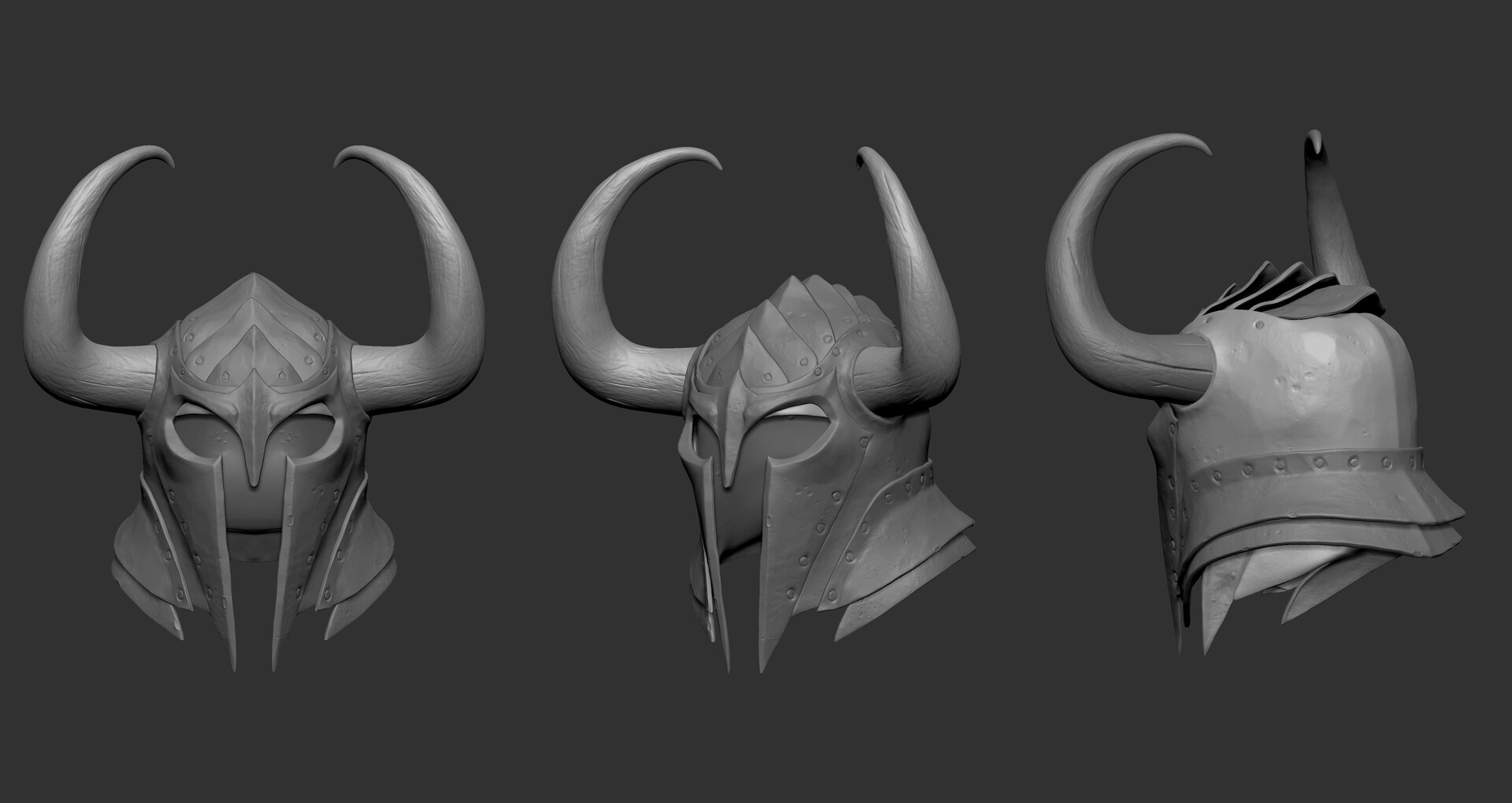 ArtStation - Medieval armor helmet