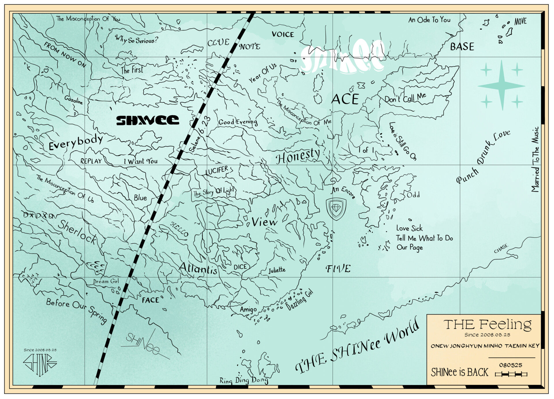 ArtStation - SHINee Map