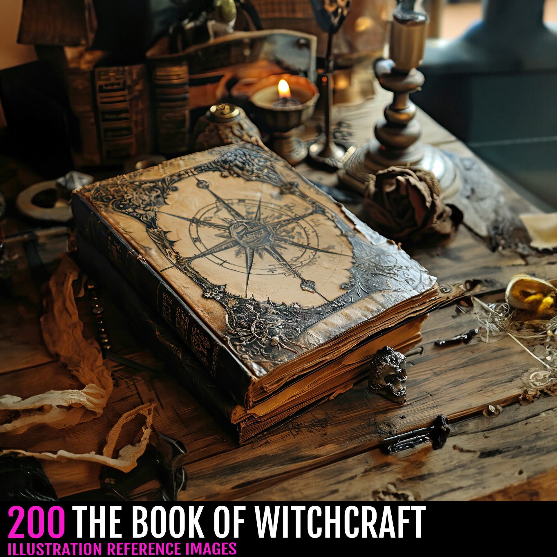 ArtStation - 200 THE BOOK OF WITCHCRAFT / 4K