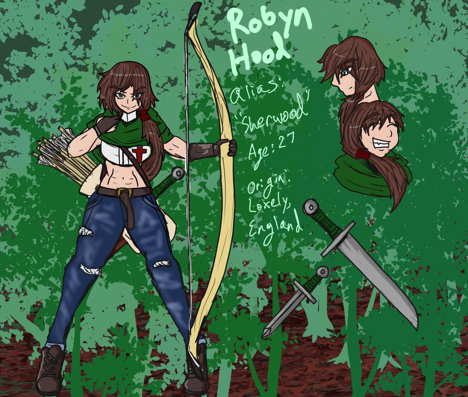 ArtStation - Ms. Robyn Hood