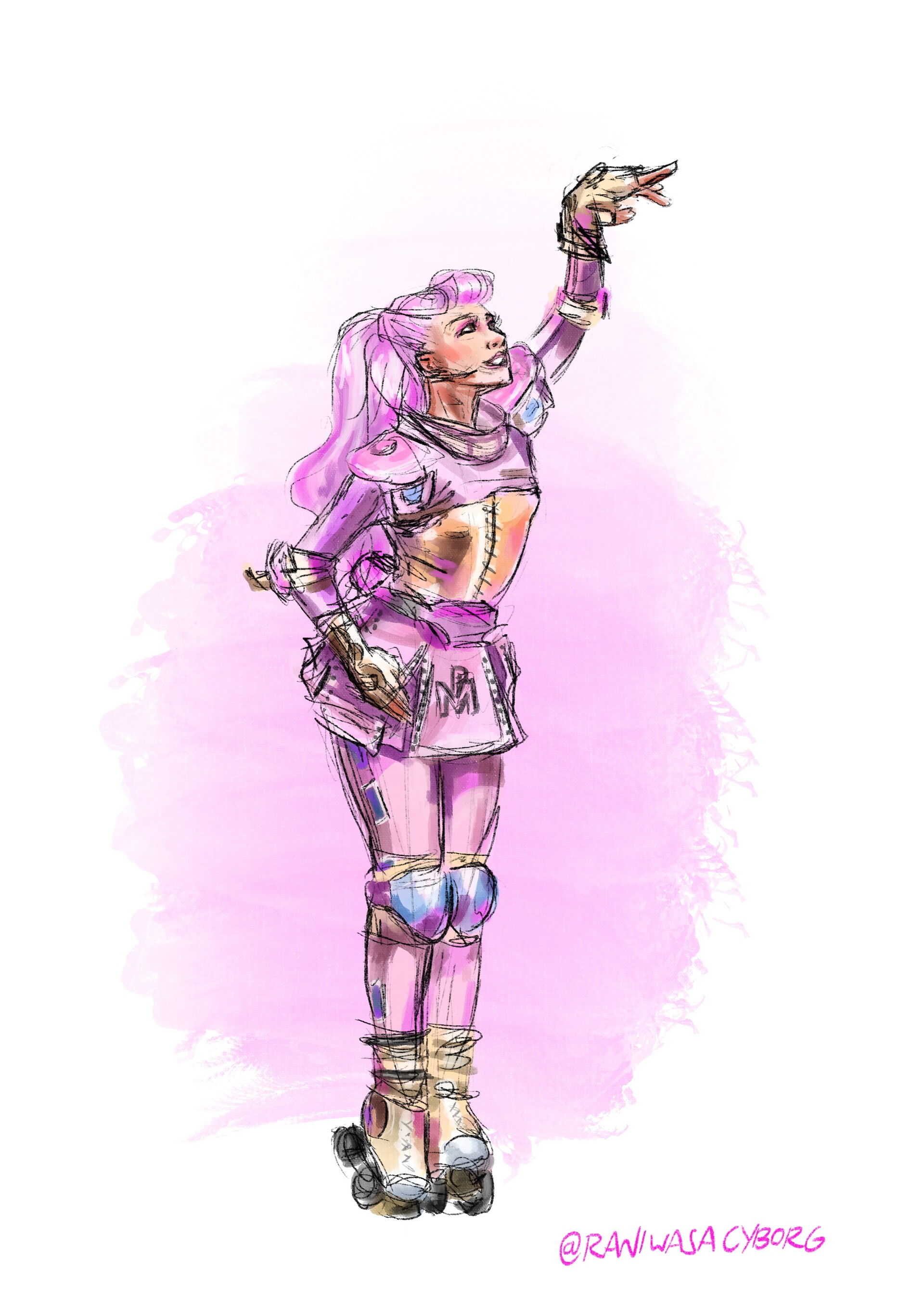 ArtStation - Pearl from "Starlight Express"
