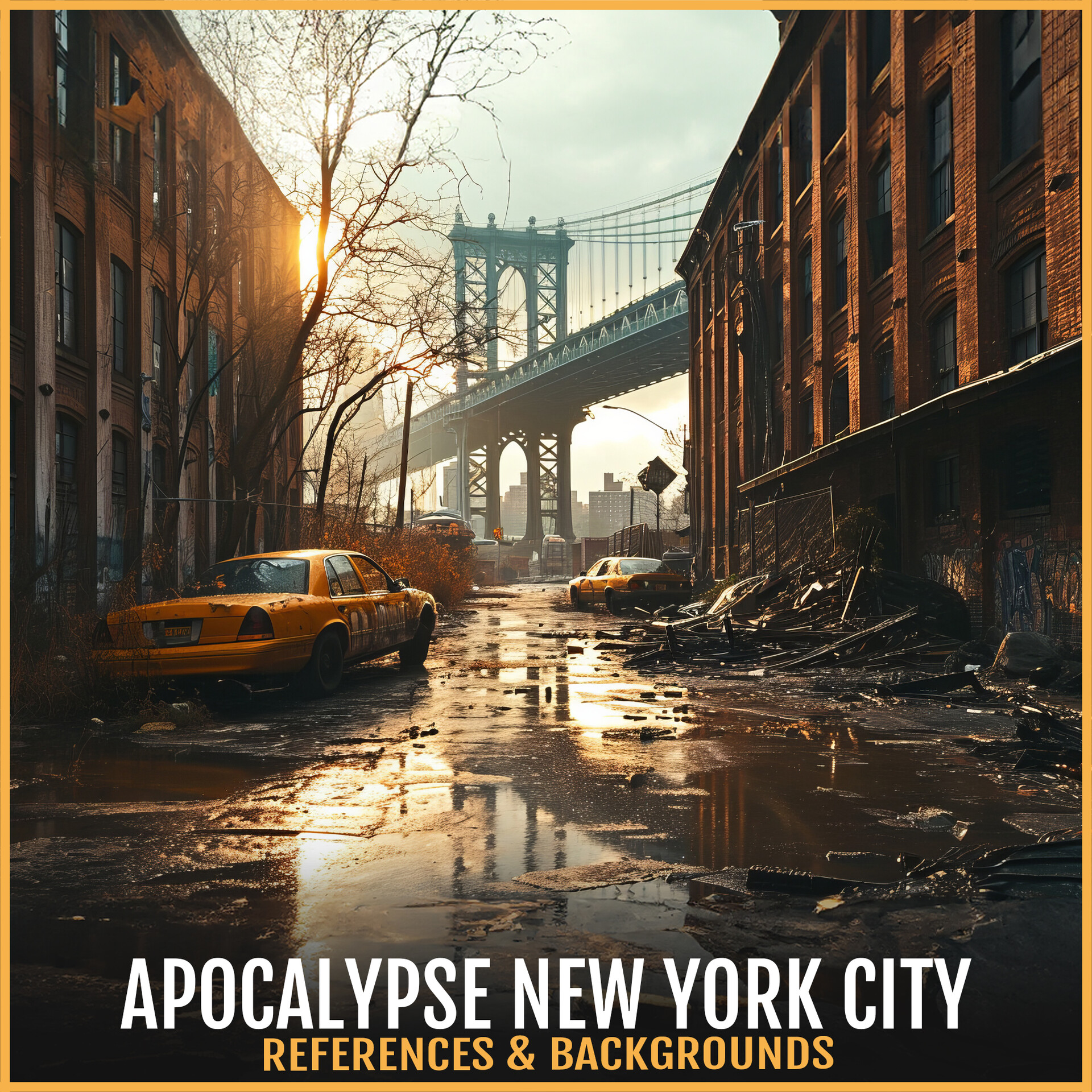 ArtStation - 202 Apocalypse New York City