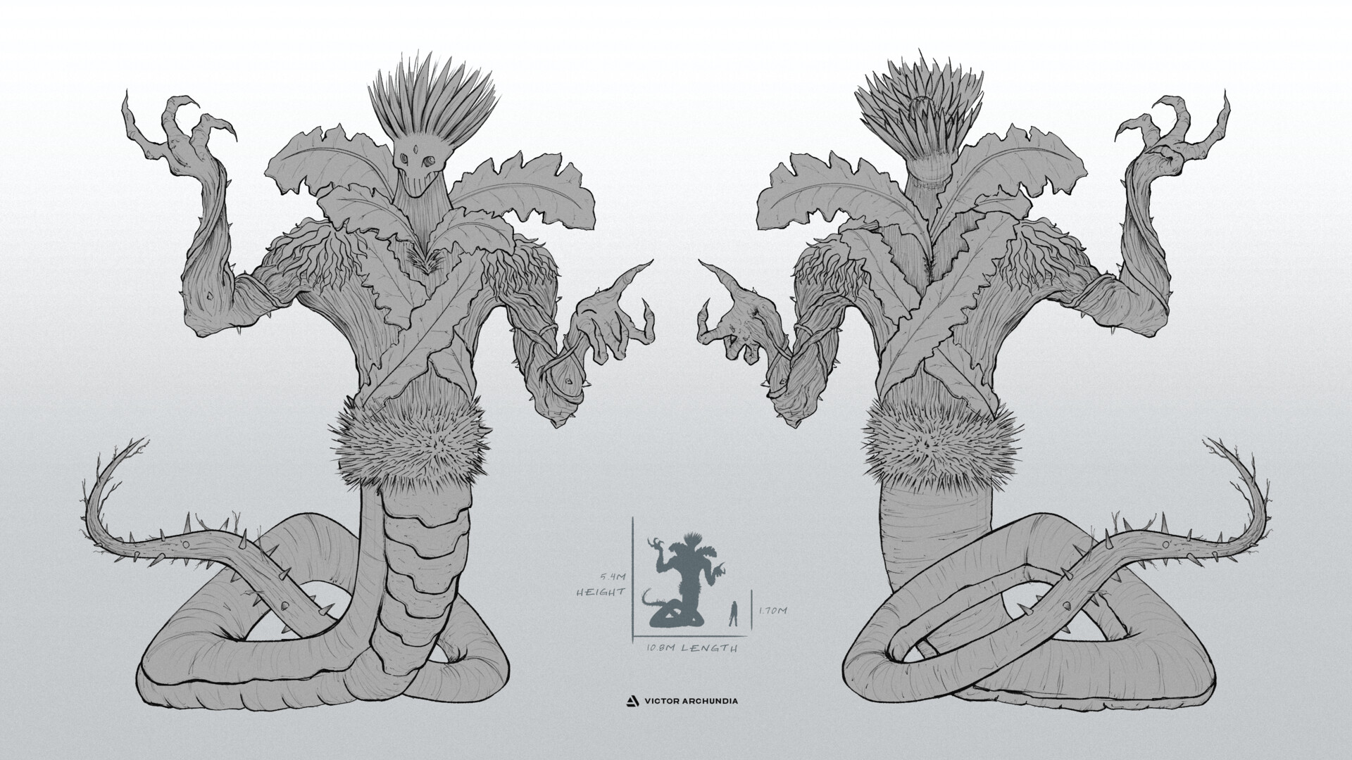 Victor Archundia - The Dandelion King and his animals Creature Design