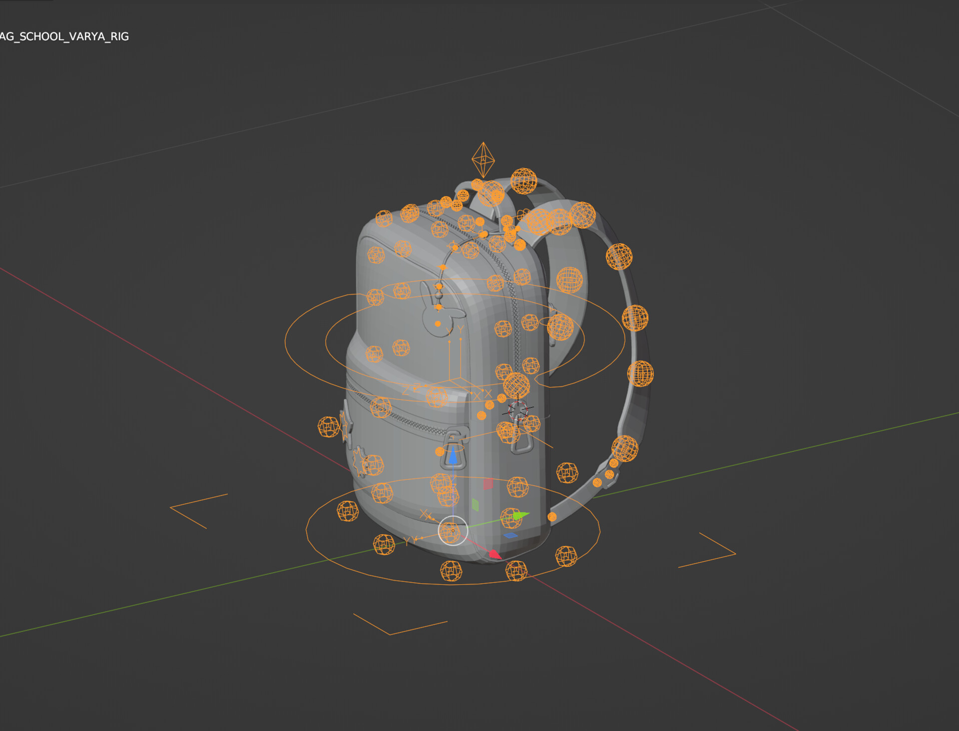 ArtStation - 3d rig school assets