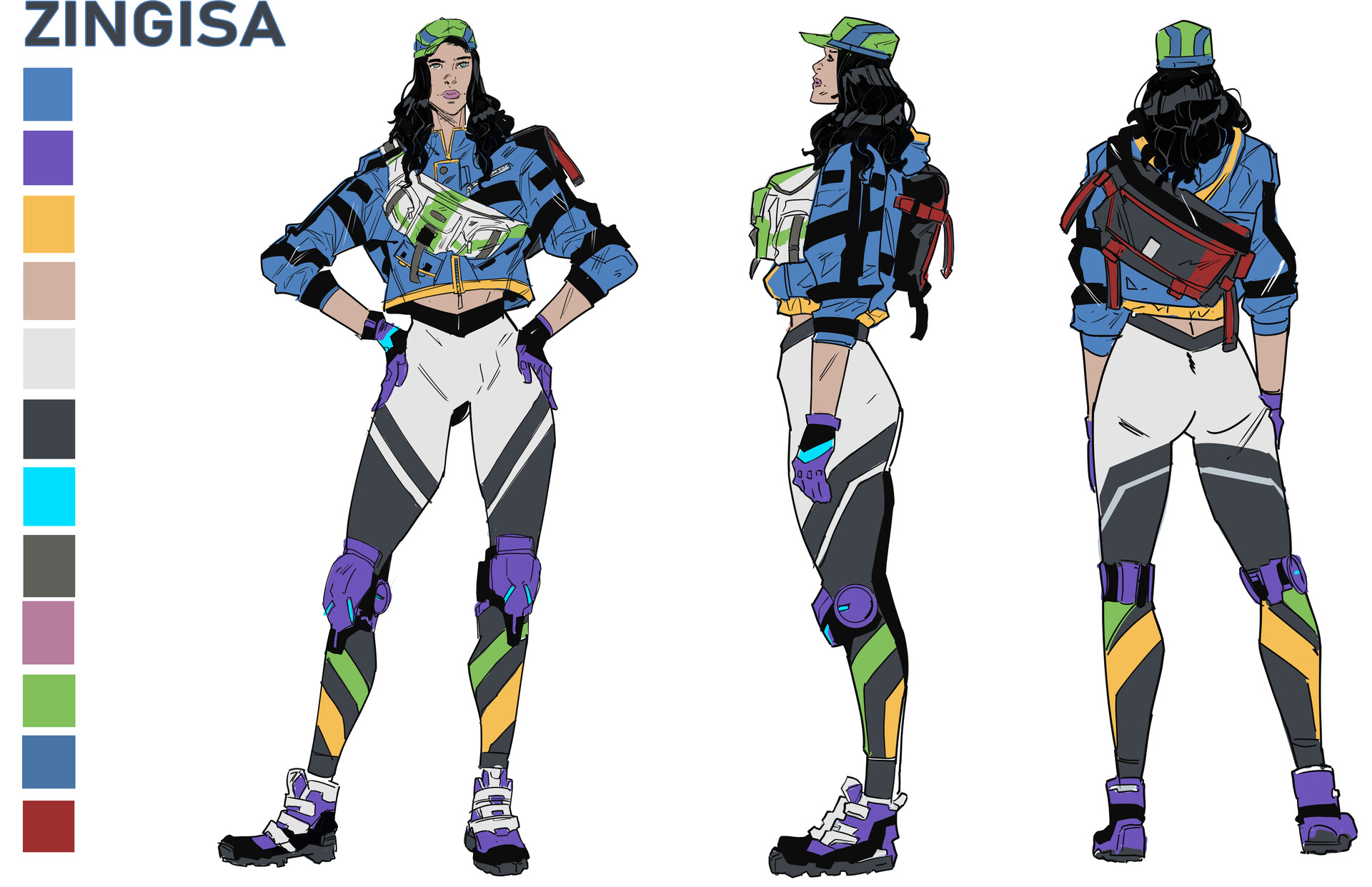 ArtStation - ThreatForce Character Design