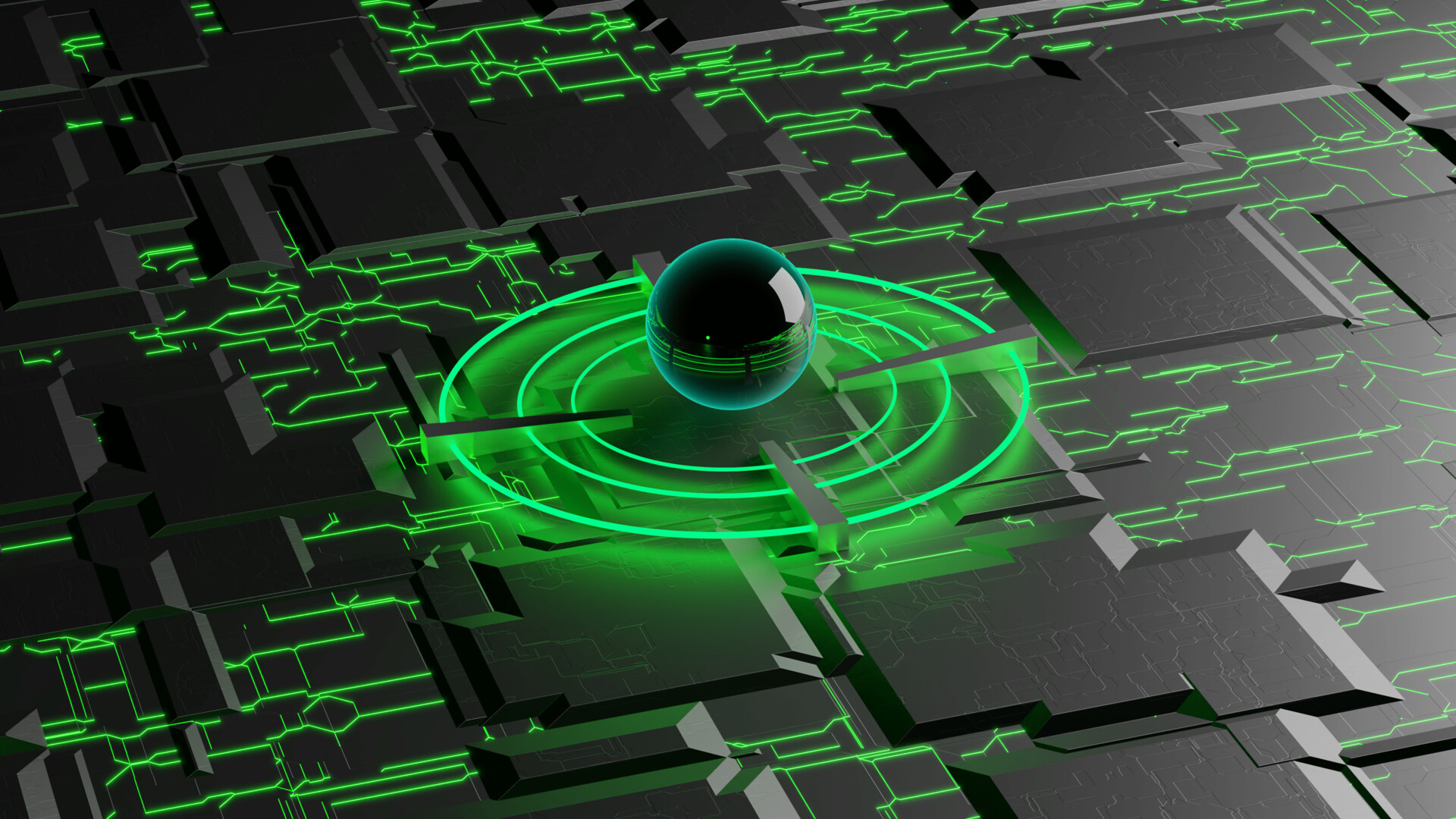 ArtStation - futuristic computer