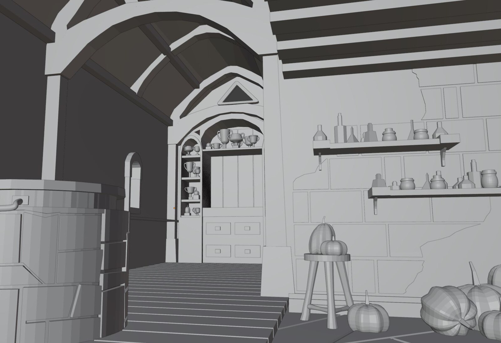 Hannah Beck - The Pumpkin Plot - 3D Work