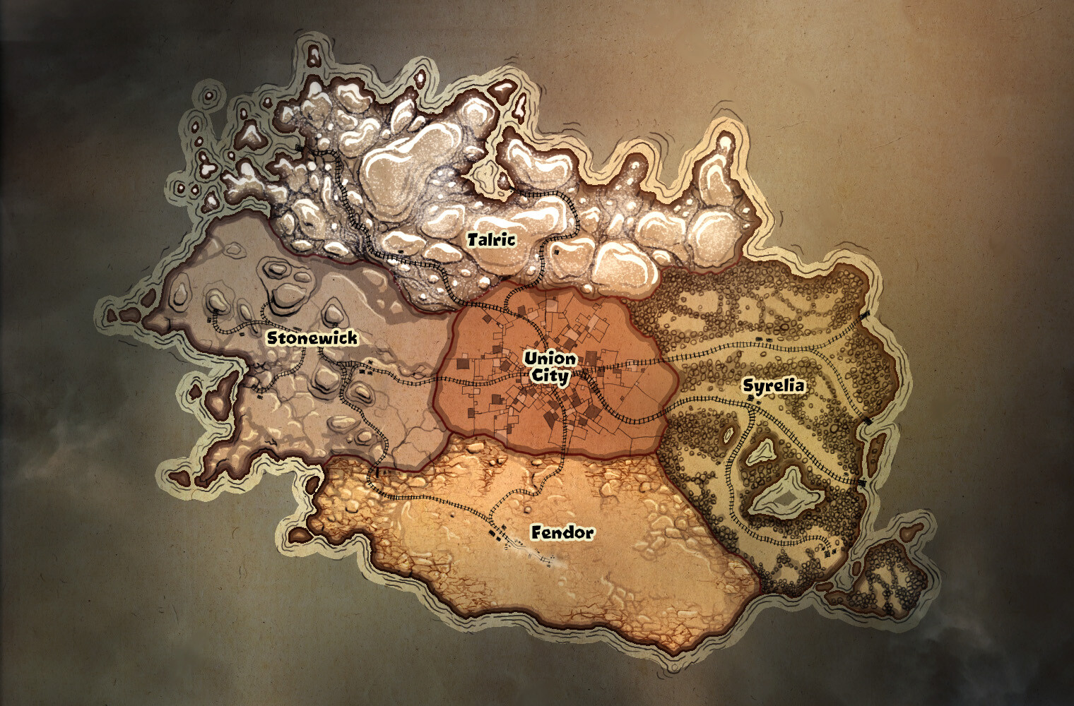 ArtStation - Skyshard Heroes Map