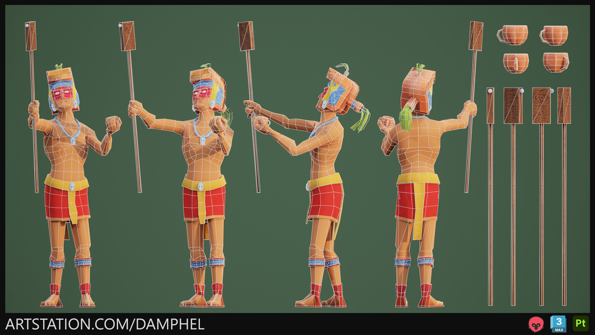 Denis Pineda - Hieroglyphics Staircase & Mayan Priest | Copan ...