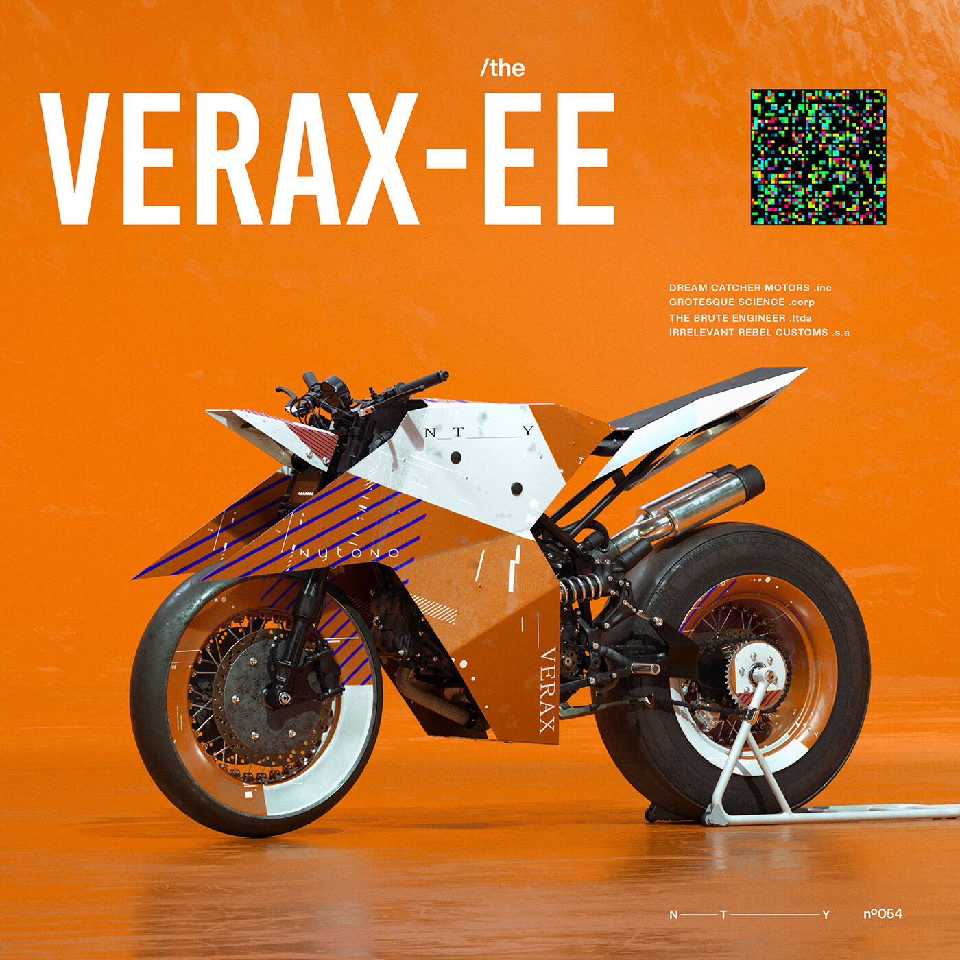 ArtStation - Velocity :: VERAX-EE Motorcycle Pt. 3