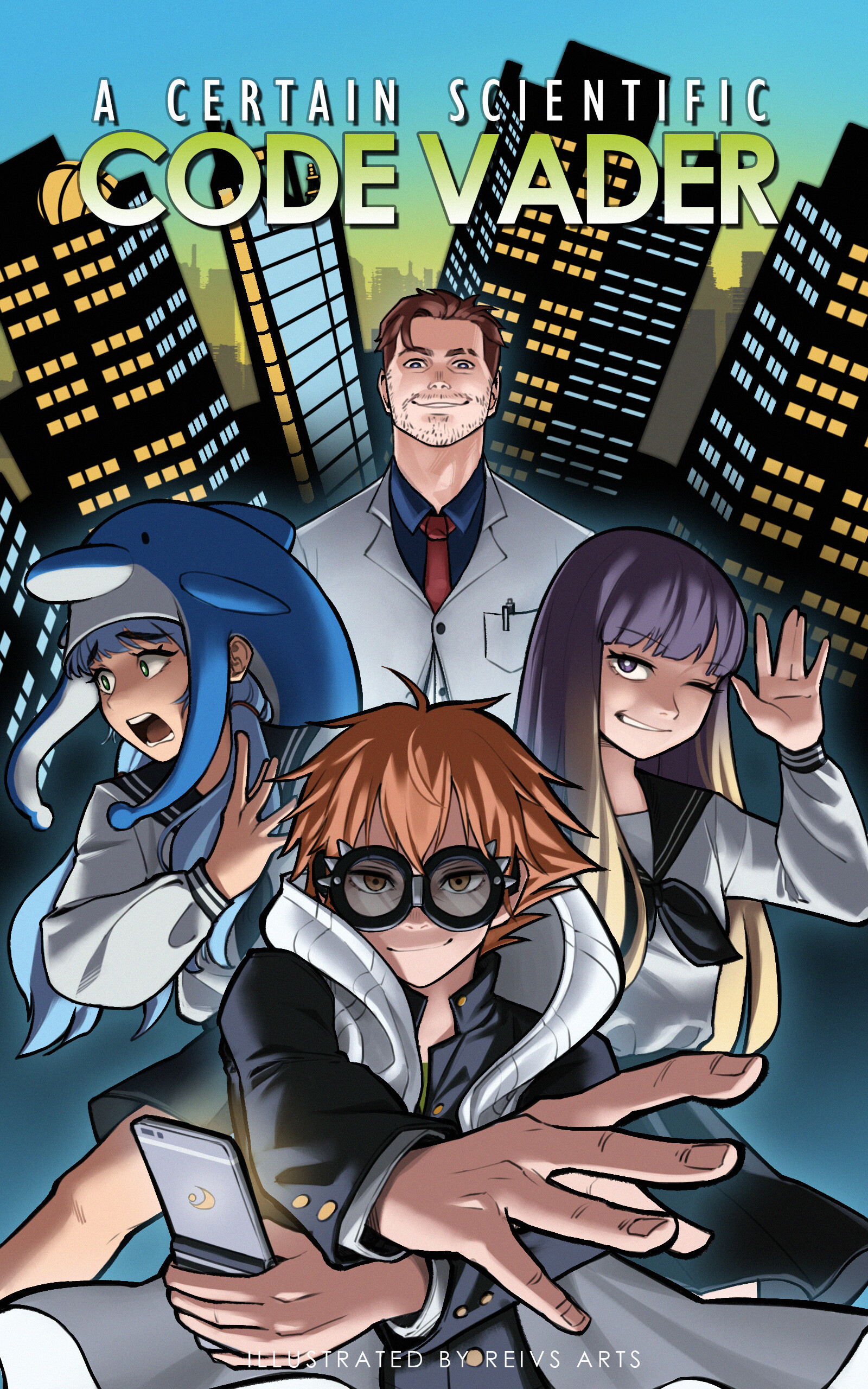 ArtStation - A Certain Scientific Code Vader Cover (Comissioned)