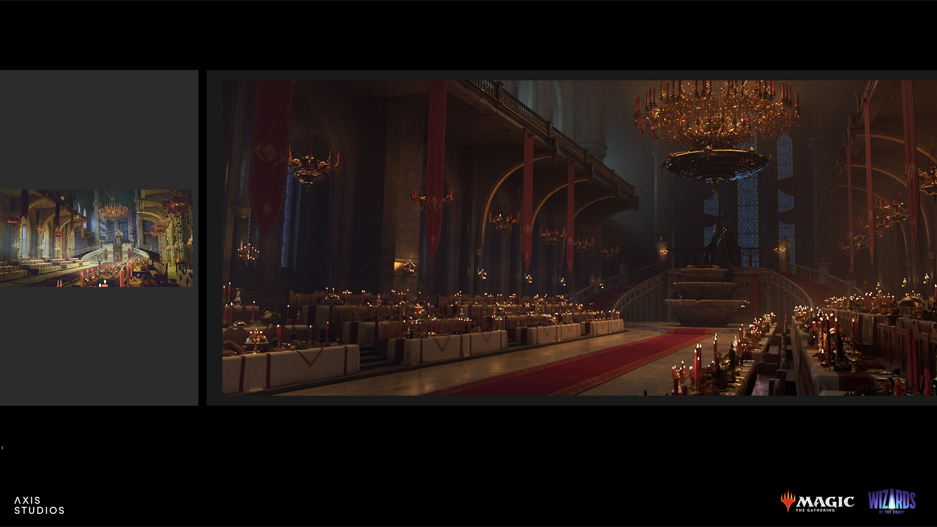 Axis Studios - Magic The Gathering: Crimson Vow- Environments