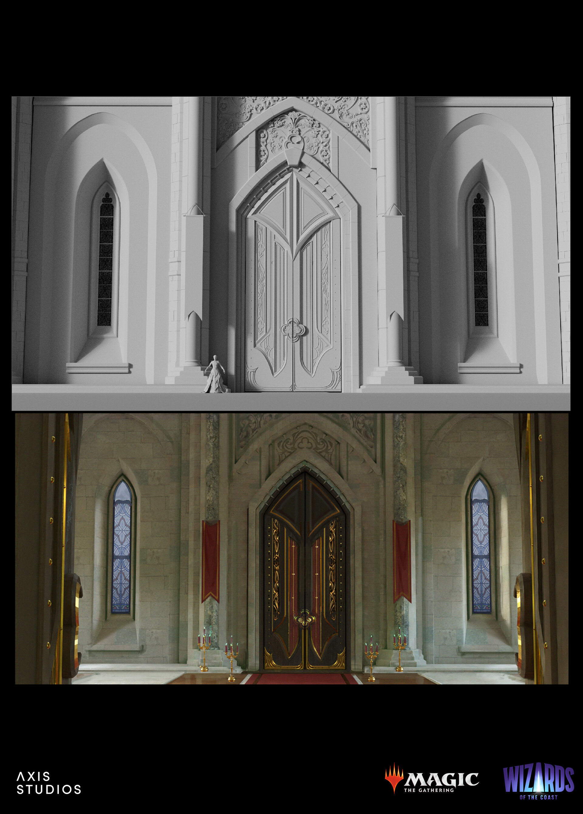 Axis Studios - Magic The Gathering: Crimson Vow- Environments