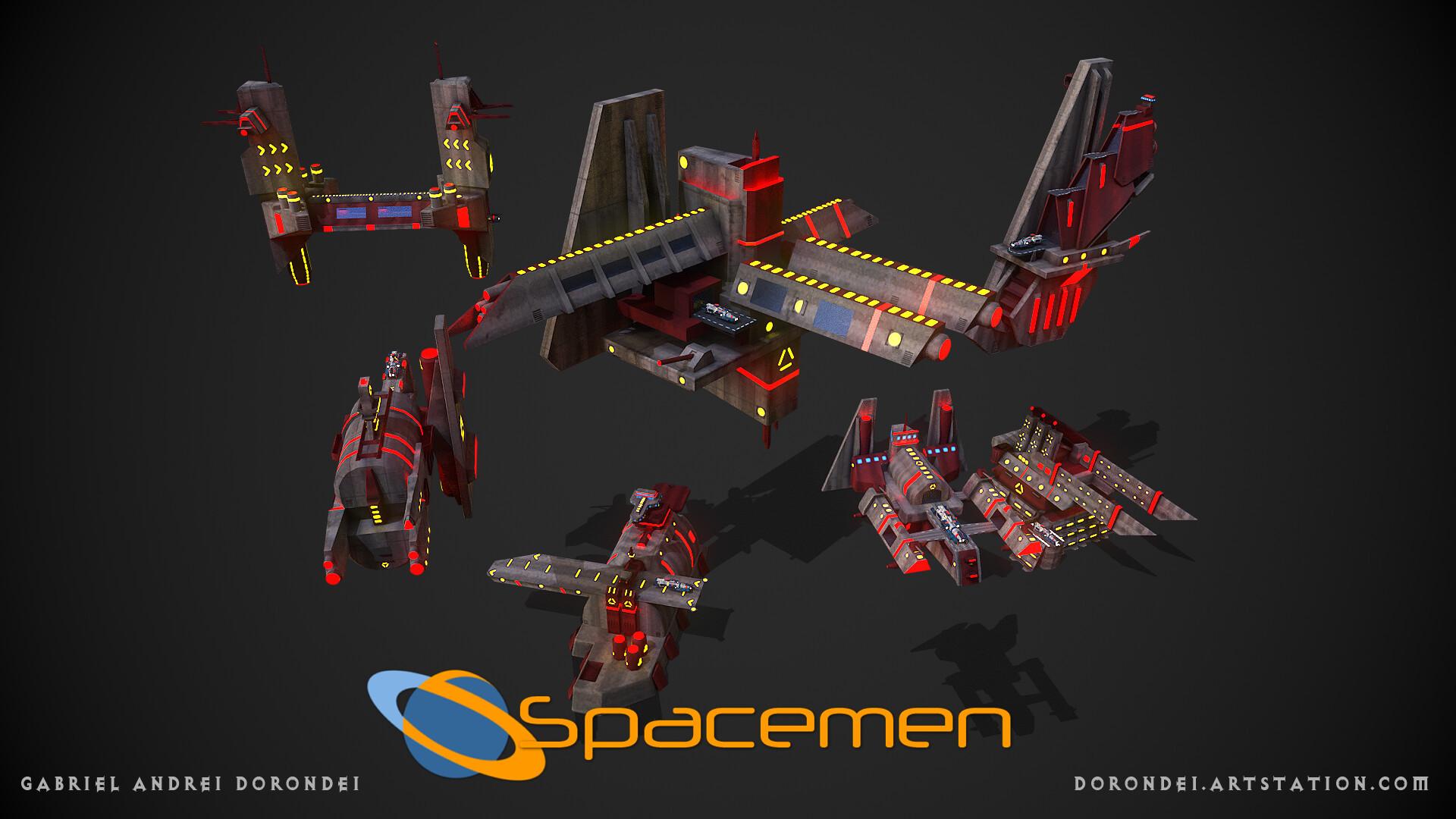 ArtStation - SpaceBuilding Technocracy Faction